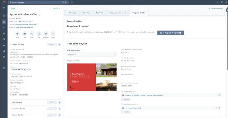 How We Built a Proposal Generator with HubSpot CRM Cards